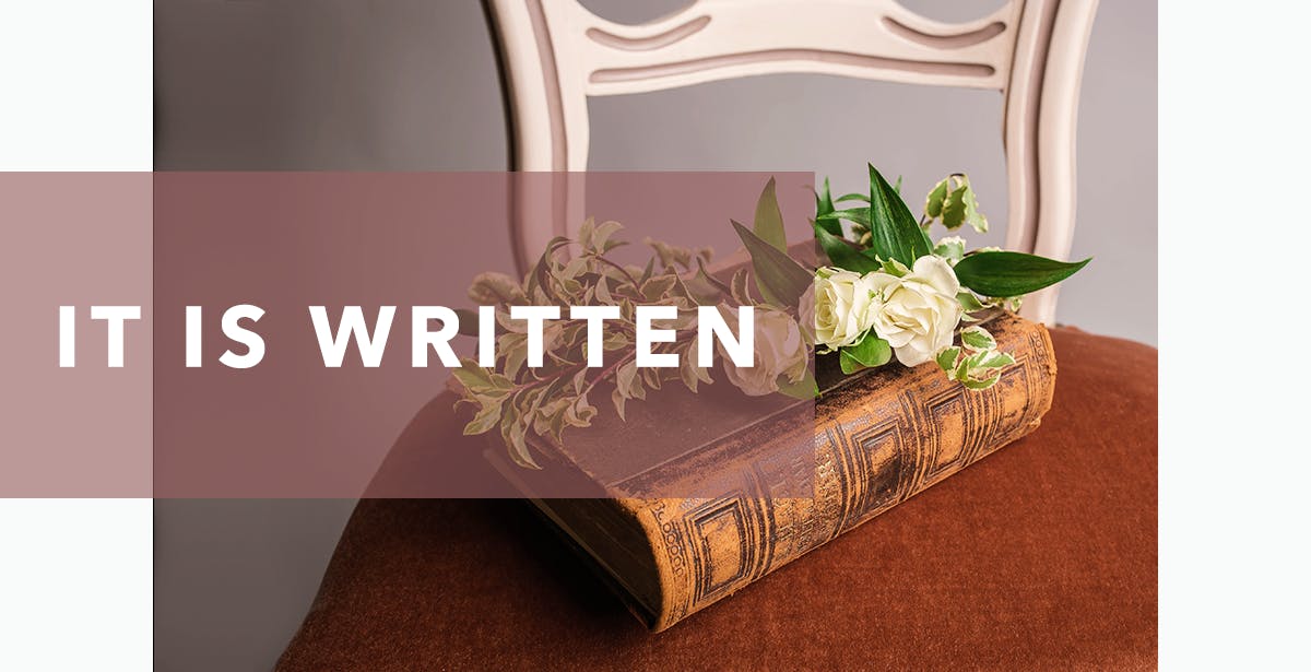 It Is Written | JosephPrince.com