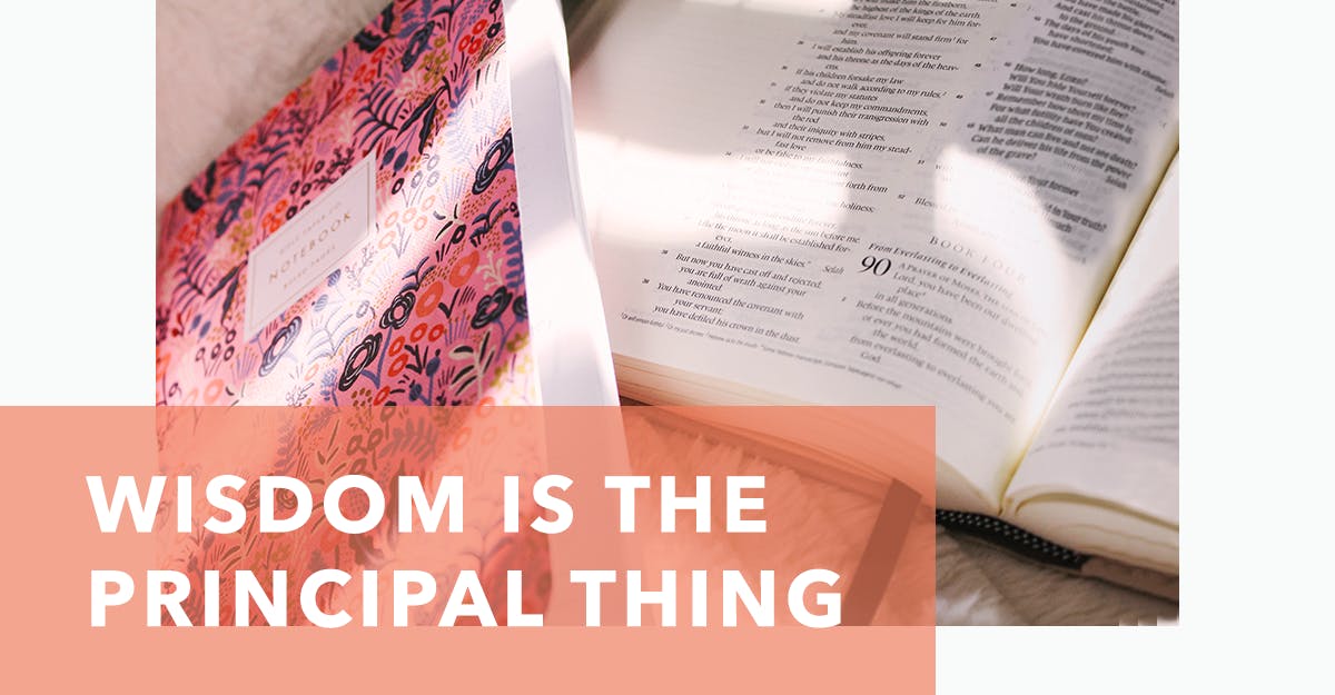 Wisdom Is the Principal Thing | JosephPrince.com