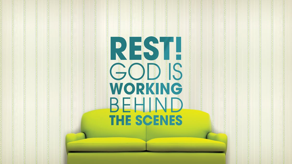 REST! God Is Working Behind The Scenes | Sermon Series | JosephPrince.com